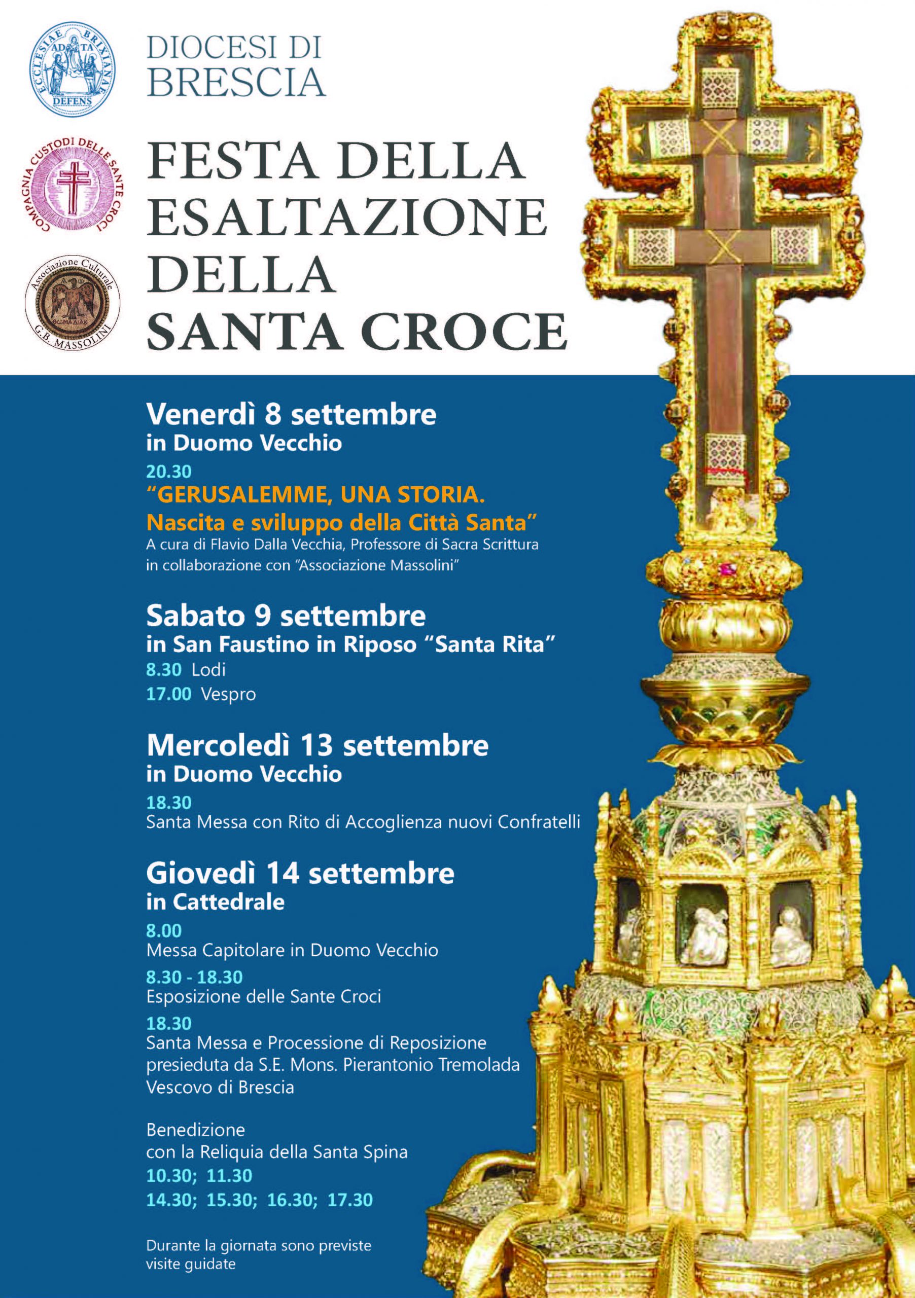 Festa della Esaltazione della Santa Croce - Diocesi di Brescia