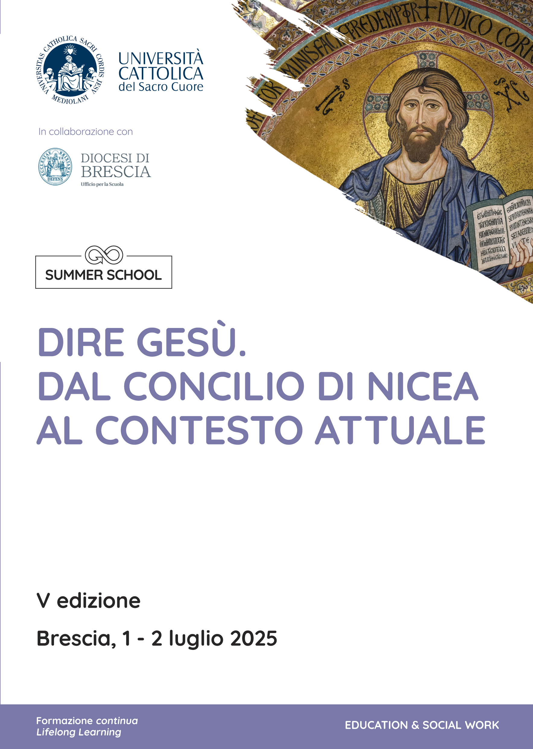 Dire Gesù, dal concilio di Nicea al contesto attuale - Diocesi di Brescia