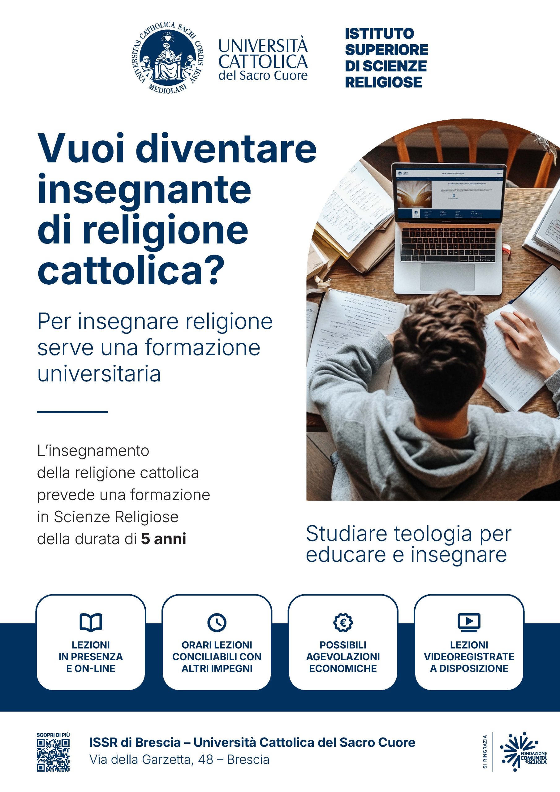 Diventare insegnante di religione Cattolica - Diocesi di Brescia